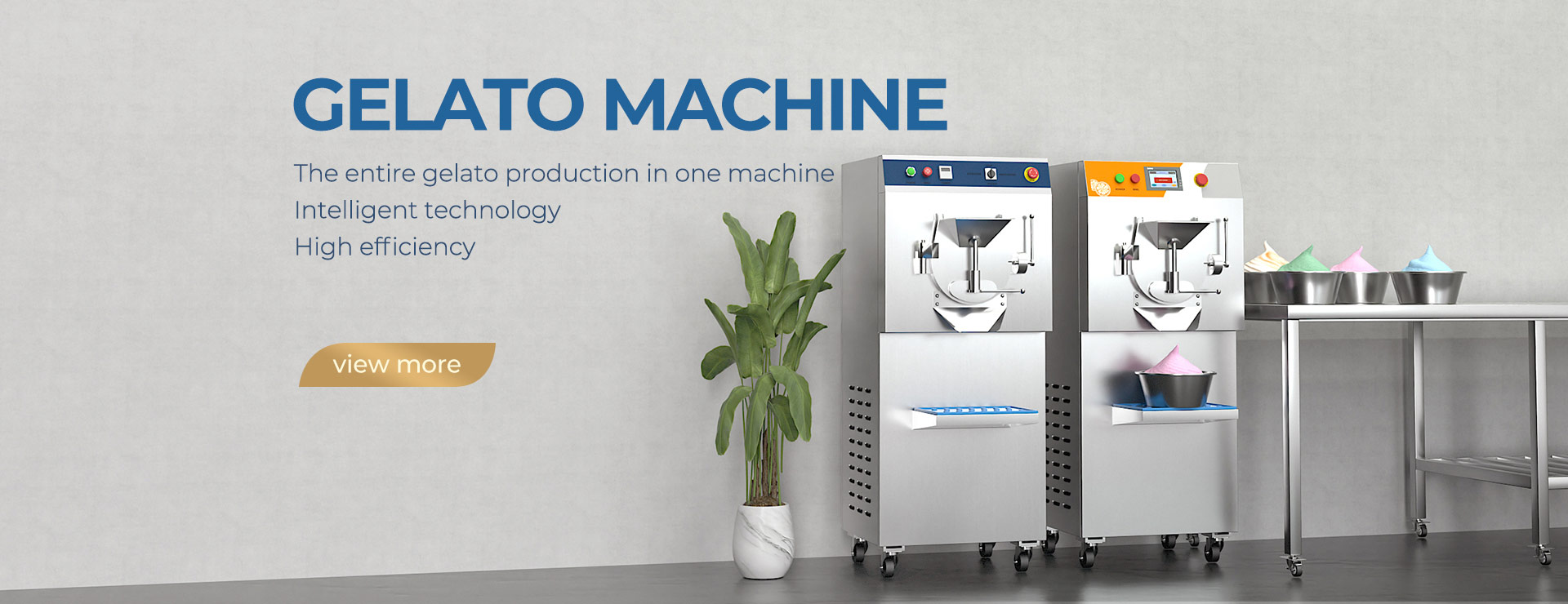 Mini Vertical Italian Commercial Gelato Machine from China manufacturer ...