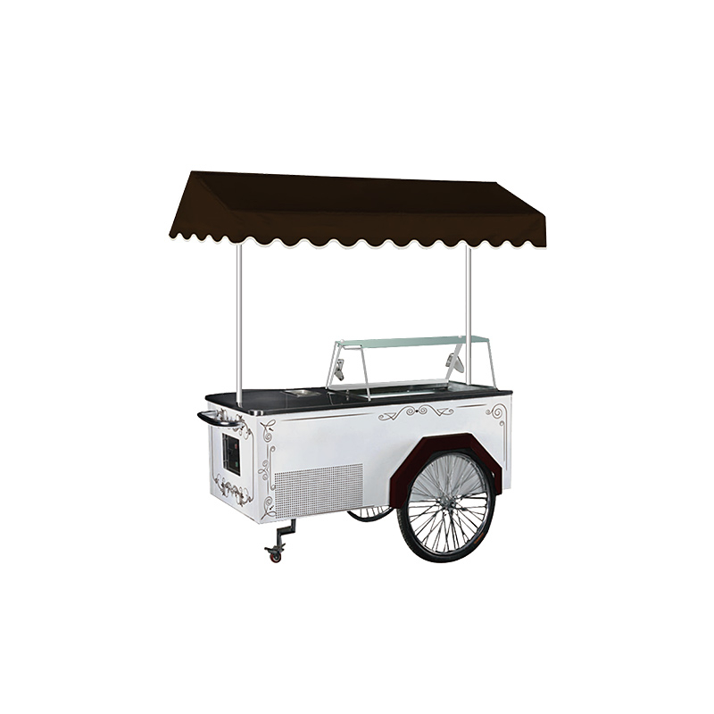 Prosky Defrost Energysaving Mobile Gelato Cart With Freezer from China ...